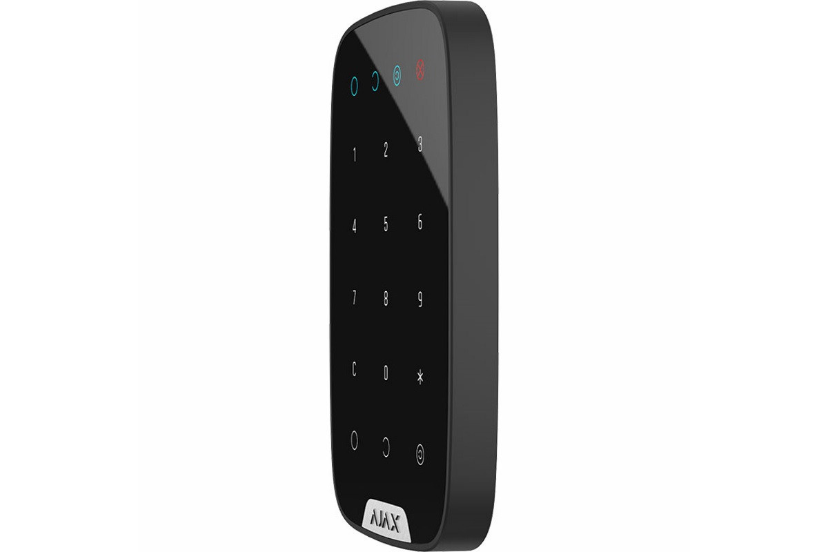 Ajax KeyPad Plus беспроводная сенсорная клавиатура для сигнализации